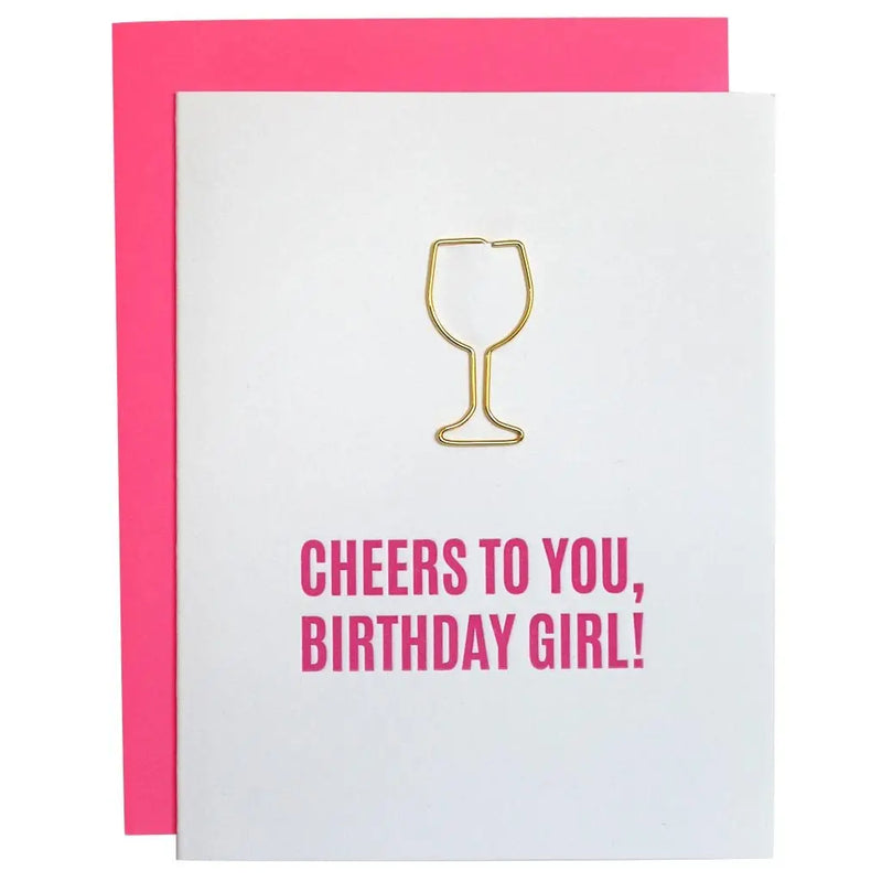 "CHEERS TO YOU BIRTHDAY GIRL" GREETING CARD – CAllie Girl Boutique